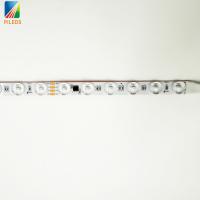 China 24V Digital RGB Flexible LED Strip 48LEDs Copper Body IP20 Rated Smart Strip Lights Diffuse Reflection 12mm PCB LED Lights for sale