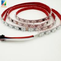 China 24V Digital RGB Flexible LED Strip 48LEDs Copper Body IP20 Rated Smart Strip Lights Diffuse Reflection 12mm PCB LED Lights for sale