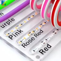 China 24W Waterproof Silicone Flex LED Neon Light Strip for 6mm Generation Separately Split Neon Tubes for sale