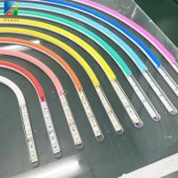 China 24W Waterproof Silicone Flex LED Neon Light Strip for 6mm Generation Separately Split Neon Tubes for sale