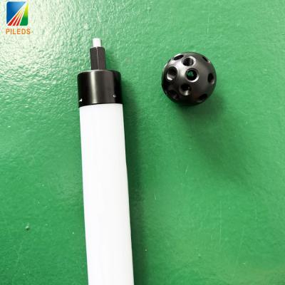 China Addressable Tripod 26 hole 360 Round Light Pixel Tube Create Triangular Cube IP65 Led Full Color 3d SPI Rgb  Dmx 24v Digital Tube for sale