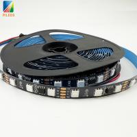 China FW1934/TM1934 60LEDs/m RGB Digital Smart Strip Light Black PCB 20IC/m IP20 Pixel LED Strip Light for Decorative Lighting for sale