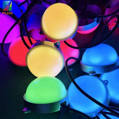China High Power 9W DC24V Addressable 100mm LED Pixel Dot Light DMX Control RGB Module for Architectural Lighting for sale