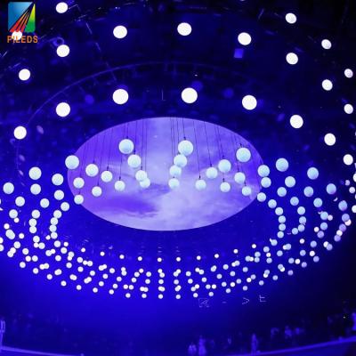 China LED Kinetic Ball Light Led Lifting Ball DMX Motor Kinetic Lighting For Stage Show for sale