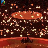 China LED Kinetic Ball Light Led Lifting Ball DMX Motor Kinetic Lighting For Stage Show for sale