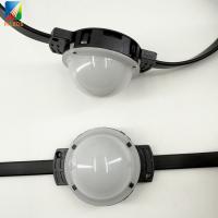 China UCS512 RGB RGBW Plastic LED Pixel Light String 50mm DMX 24V IP68 for Outdoor Christmas Building Exterior Walls for sale