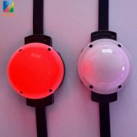 China 50MM 5CM RGBW DC24V Plastic IP68 Christmas Outdoor Facade Building DMX Pixel LED Dot Light for sale
