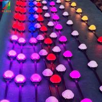 China UCS512 RGB RGBW Plastic LED Pixel Light String 50mm DMX 24V IP68 for Outdoor Christmas Building Exterior Walls for sale