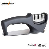 China 3 - in - 1 Manual Kitchen Knife Sharpener for All Sized Household Knives 205 * 62 * 73mm for sale