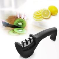 China Professional Kitchen Knife Sharpener , ABS Diamond Wheel Knife Sharpener for sale