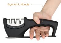 China Professional Portable Ceramic Knife Sharpener Stainless Steel Kitchen Tools for sale
