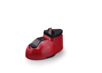 China ND-087 Red Scissor And knife Sharpener Kitchen Knife Sharpener With Suction Cup for sale