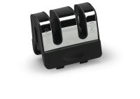 China 2 Stage Kitchen Knife Sharpener With Stainless Steel Base Replace Sharpening Part for sale