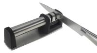 China 2 Stage Kitchen Knife Sharpener With Stainless Steel Base Replace Sharpening Part for sale