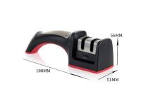 China 2 Stage Hand Knife Sharpener , Household Knife Sharpener For Kitchen Edge Tools for sale