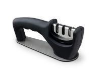 China 3 Stage Household Knife Sharpener Kitchen Accessories 260g 205 * 62 * 73mm for sale