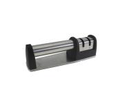 China Small Tool Kitchen Knife Sharpener With Diamond Coated Sharpening Wheel System for sale