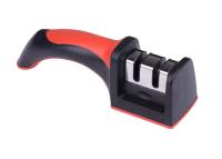 China Knife Accessories Kitchen Knife Sharpener , Hunting Knife Sharpener With TPR Handle for sale
