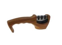 China Portable 3 Stage Household Knife Sharpener , Handheld Tungsten Carbide Sharpener for sale