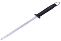 China High Carbon Steel Sharpening Rod Knife Sharpener For Butcher Cleaver for sale