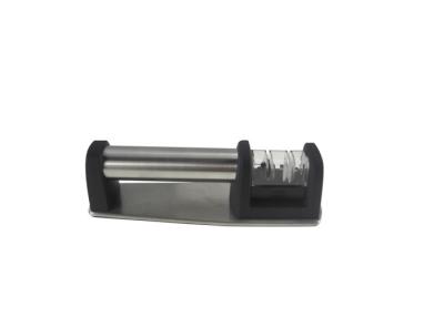 China Diamond Wheels Manual Household Knife Sharpener 2 Stage For Home And Garden for sale