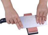 China Coarse Fine Whetstone Sharpening Stone , Double Sided Diamond Sharpening Stone for sale