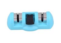 China Straight Knives Two Stage Knife Sharpener With Suction Cup For Kitchen Accessories for sale