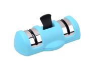 China Straight Knives Two Stage Knife Sharpener With Suction Cup For Kitchen Accessories for sale