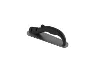 China Kitchen Stainless Steel  Knife Sharpener Black Color With Non - Slip Steel Bottom for sale