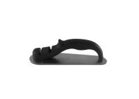 China Kitchen Stainless Steel  Knife Sharpener Black Color With Non - Slip Steel Bottom for sale