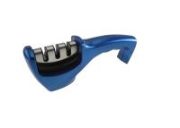 China Blue 3 Slot Modern Manual Knife Sharpener For Ceramic Knives , Professional Chef for sale