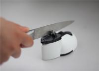 China Non - Slip Suction Cup Knife Sharpener / 2 Stage Knife Sharpener For Metal Knife for sale