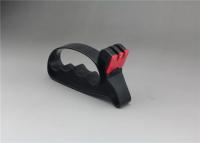 China Black PP Shear Sharp Scissor Sharpener With Tungsten Steel For Outdoor for sale