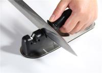 China Black Precision Hand Knife Sharpener For Sharp Hollow - Finish Knife Edge 218*74*50mm for sale
