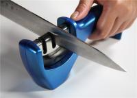 China Professional Kitchen Knife Sharpener , ABS Diamond Wheel Knife Sharpener for sale