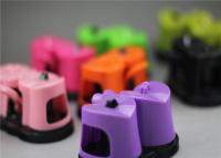 China Small Pocket Two Step Knife Sharpener Double Heart Shaped For Fruit Knives for sale