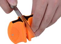 China Portable Mini Knives Sharpener , 2 Stage Knife Sharpener Long Lifespan for sale