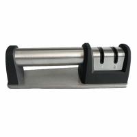 China Creative Coarse Fine Knife Sharpener With Diamond Coated Sharpening Wheel System for sale