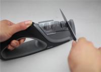 China 4 Stages Household Knife Sharpener Tungsten Blade Ceramic Rod Kitchen Accessories 254g 215*45*90mm for sale