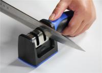 China Asian Hand Held Edge Grip 2 Stage Kitchen Knife Sharpener For Stainless Steel Knives for sale