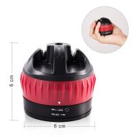China Red Black Plastic Knife Sharpener With Suction Cup For Housewife for sale