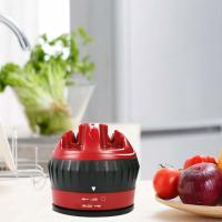 China Mini Kitchen Knife Sharpener Customized Logo Lightweight With Suction Pad for sale