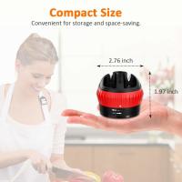China Mini Kitchen Knife Sharpener Customized Logo Lightweight With Suction Pad for sale