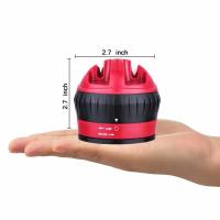 China Professional Mini Manual Kitchen Knife Sharpener Butcher Knife Sharpener 2 Stage for sale