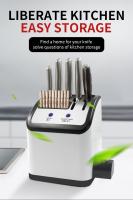 China Modern Knife Storage Block with Bristles Perfect for Home Restaurant/ Bamsira_BSCI,FSC for sale