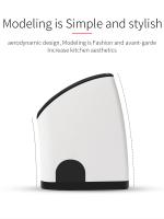 China New Design Multifunction Uv Sterilizer Knife Block With Sharpener for sale