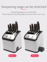 China Modern Knife Storage Block with Bristles Perfect for Home Restaurant/ Bamsira_BSCI,FSC for sale