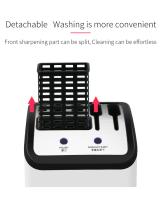 China New Design Multifunction Uv Sterilizer Knife Block With Sharpener for sale