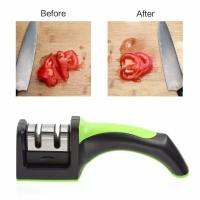 China Home Use 2 Stages Handed Metal Kitchen Utensils Knife Sharpener First Use for sale