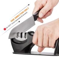 China Kitchen Knife Set Knife Sharpener Ceramic Knives 3 Stages Kitchen Gadget for sale